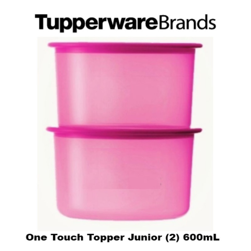 Tupperware One Touch Topper Junior (2) 600mL | Shopee Malaysia