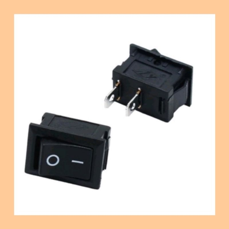 [Ready Stock] HICOOK Geloof 2 Pin Mini Boat Switch Rocket Switch Plug ...