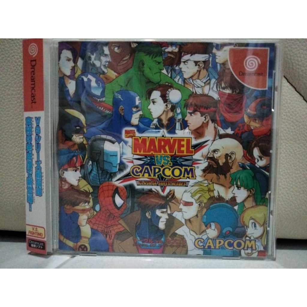 [USED] SEGA DC MARVEL VS CAPCOM CLASH OF SUPER HEROES / DREAMCAST MARVEL VS CAPCOM CLASH OF ...