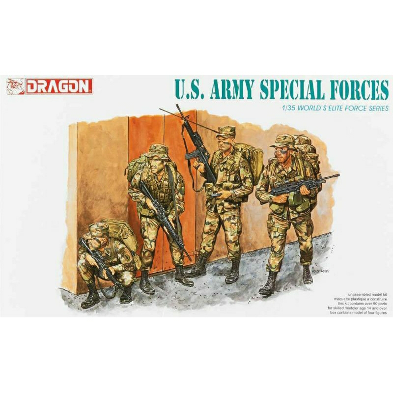 Tentera Askar US Army Special force 1/35 Dragon | Shopee Malaysia