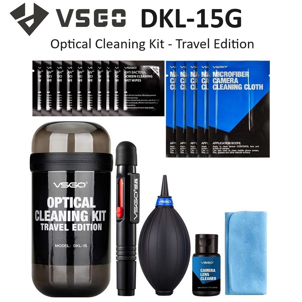 VSGO DKL-15G Optical Cleaning Kit Travel Edition | Shopee Malaysia