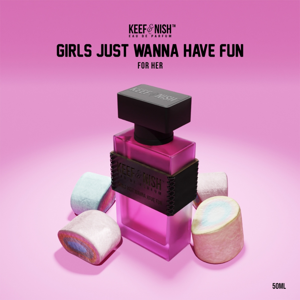 PERFUME PARFUM EDP MINYAK WANGI KEEF & NISH GIRLS JUST WANNA HAVE FUN ...