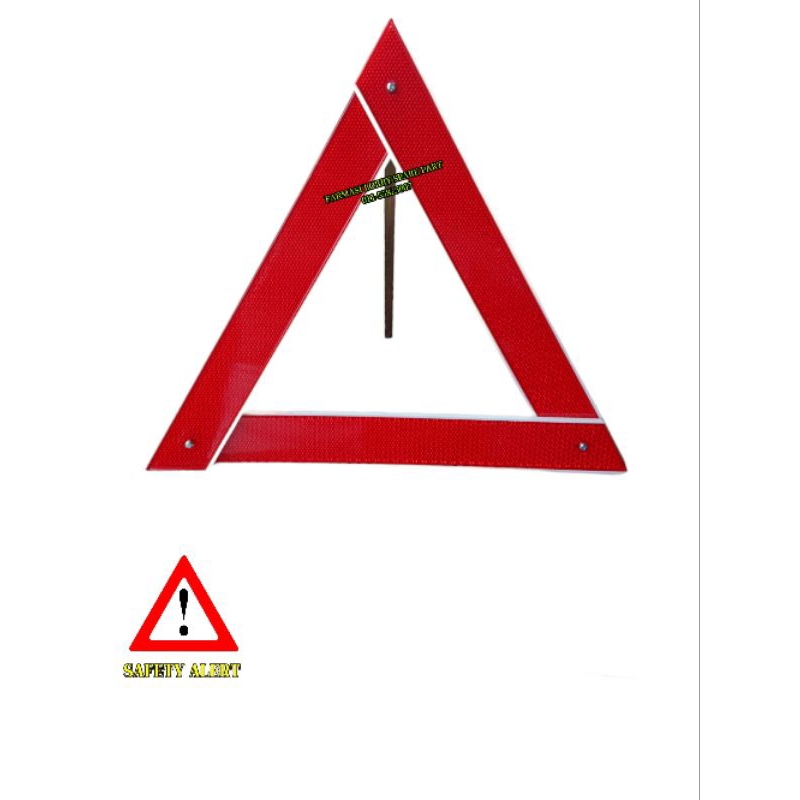 (HEAVY)LORRY VERCHILE TRIANGLE WARNING REFLECTING SAFETY WARNING KIT ...