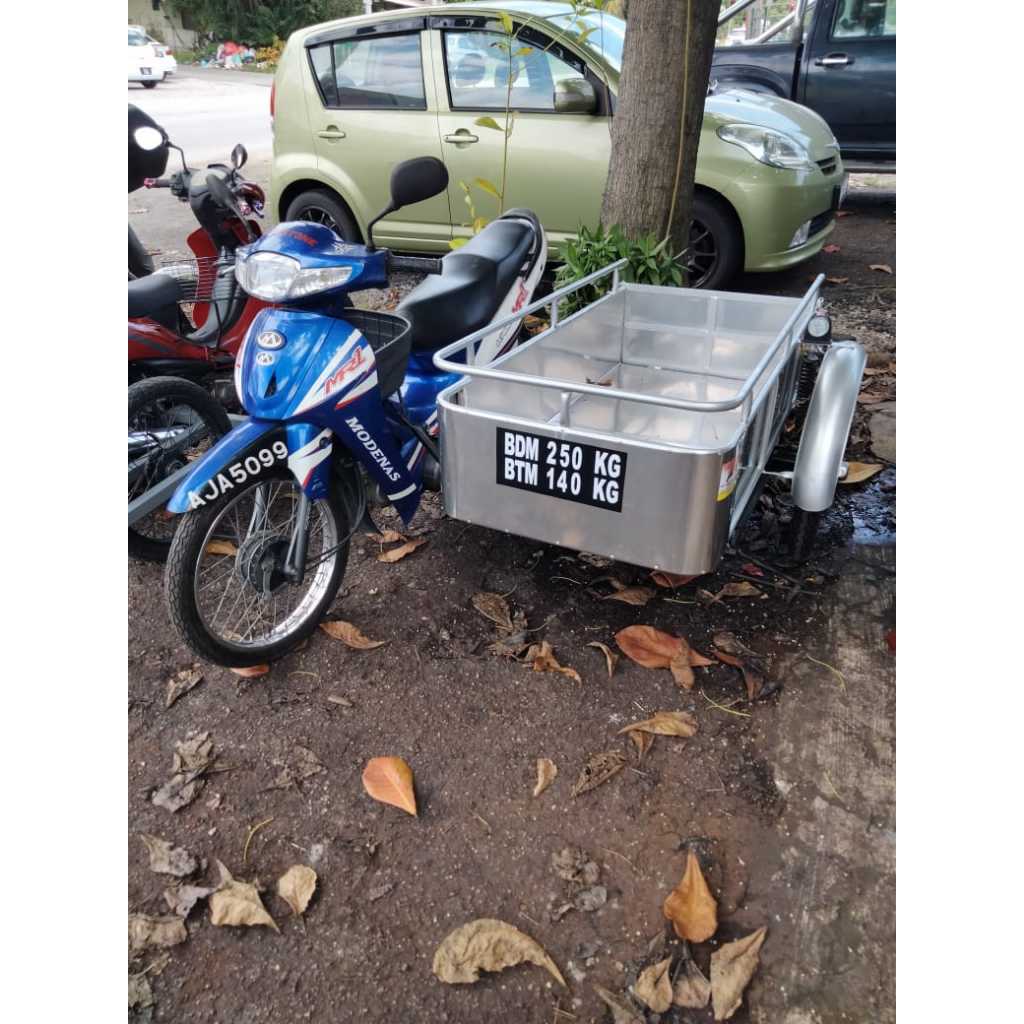 Motorcycle side car (Side car Roda tiga) | Shopee Malaysia
