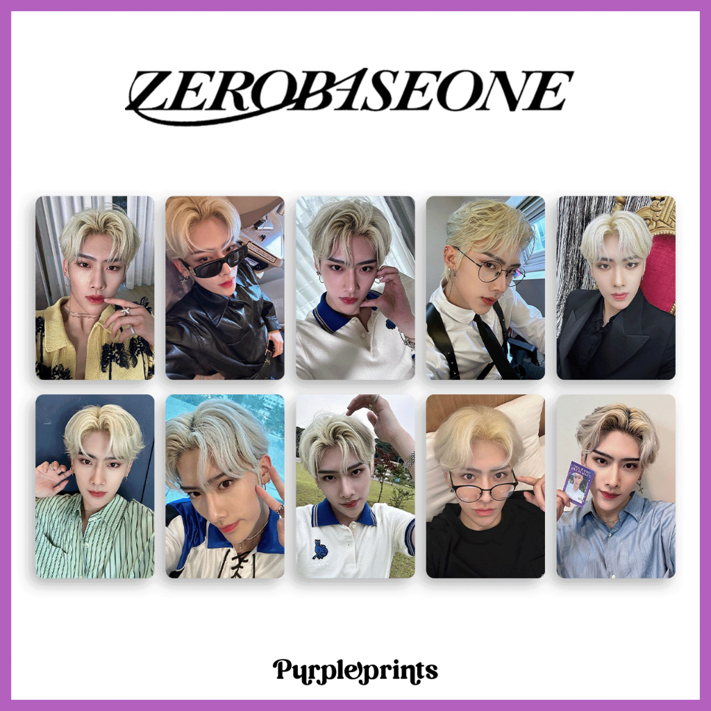 ZEROBASEONE ZB1 RICKY SELCA #1 UNOFFICIAL FANMADE PHOTOCARDS FANKIT ...