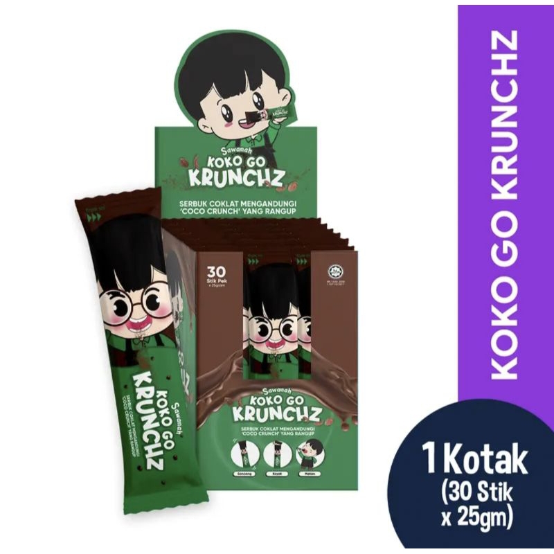Koko Go Krunchz 1 Box (30stick) | Shopee Malaysia