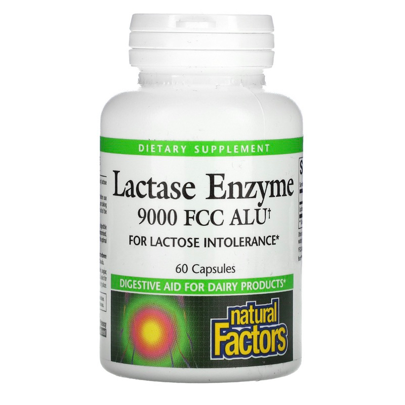 Lactase Enzyme 9000 FCC ALU 60 capsules exp date : September 2027 ...