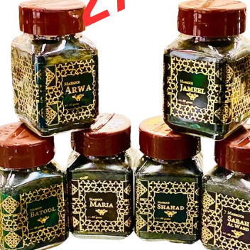 Mabsoos Collections for Bukhoor ( Sabah Al Ward , Arwa , Jameel ...