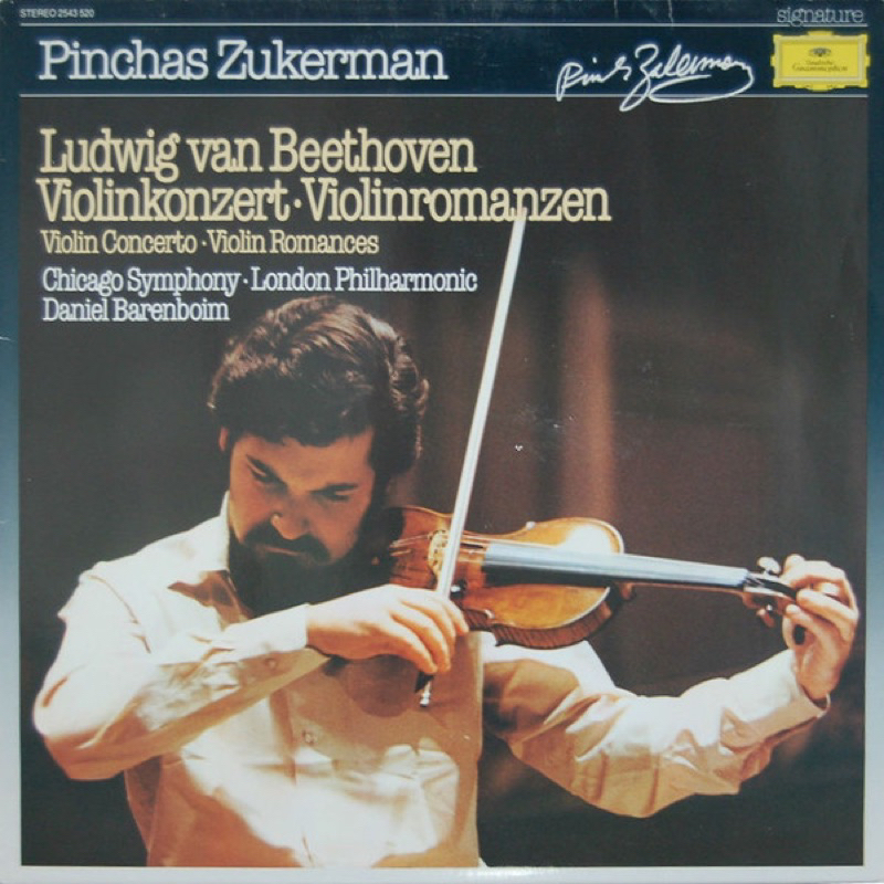 Beethoven Violin Concertos / Romances - Pinchas Zukerman (Lp Album ...