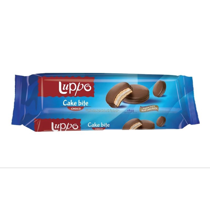 LUPPO CAKE BITE CHOCO/DARK 184G | Shopee Malaysia