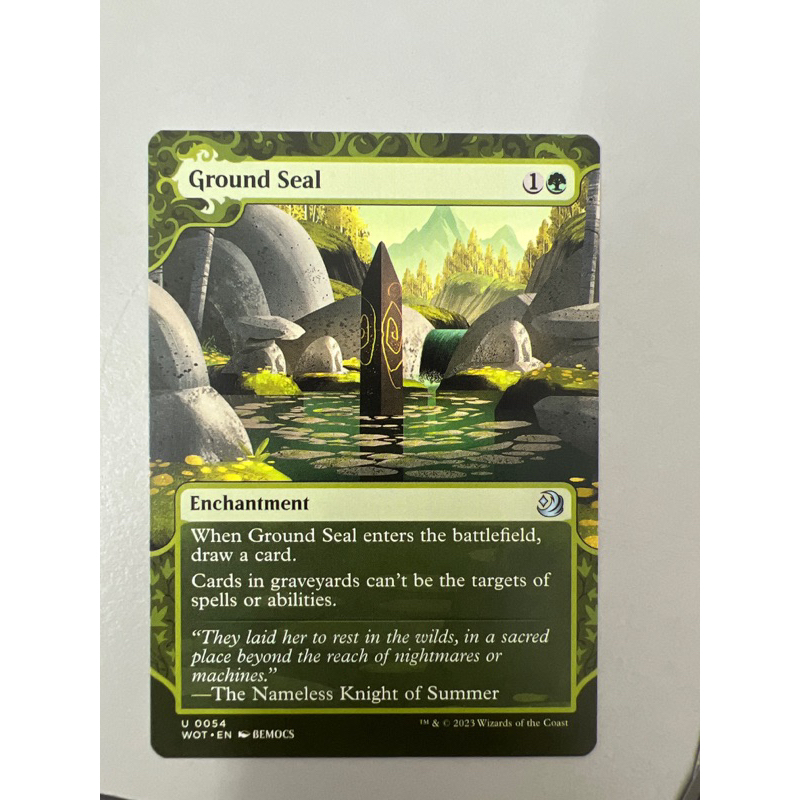 Magic The Gathering Ground Seal (Enchanting Tales)(WOT) | Shopee Malaysia