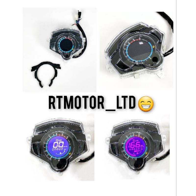 YAMAHA LC135 V2-V7 METER DIGITAL SPEEDOMETER LC135 4S 5S V2 V3 V4 V5 V6 ...