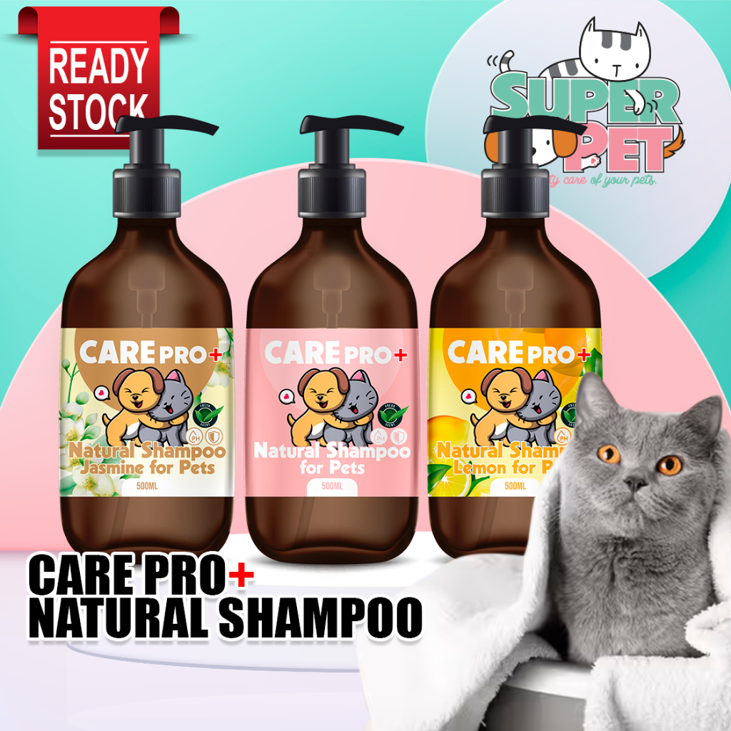 Pet Skin + Coat Shampoo for Cat and Dog 500ml Natural Shower Gel Beauty ...