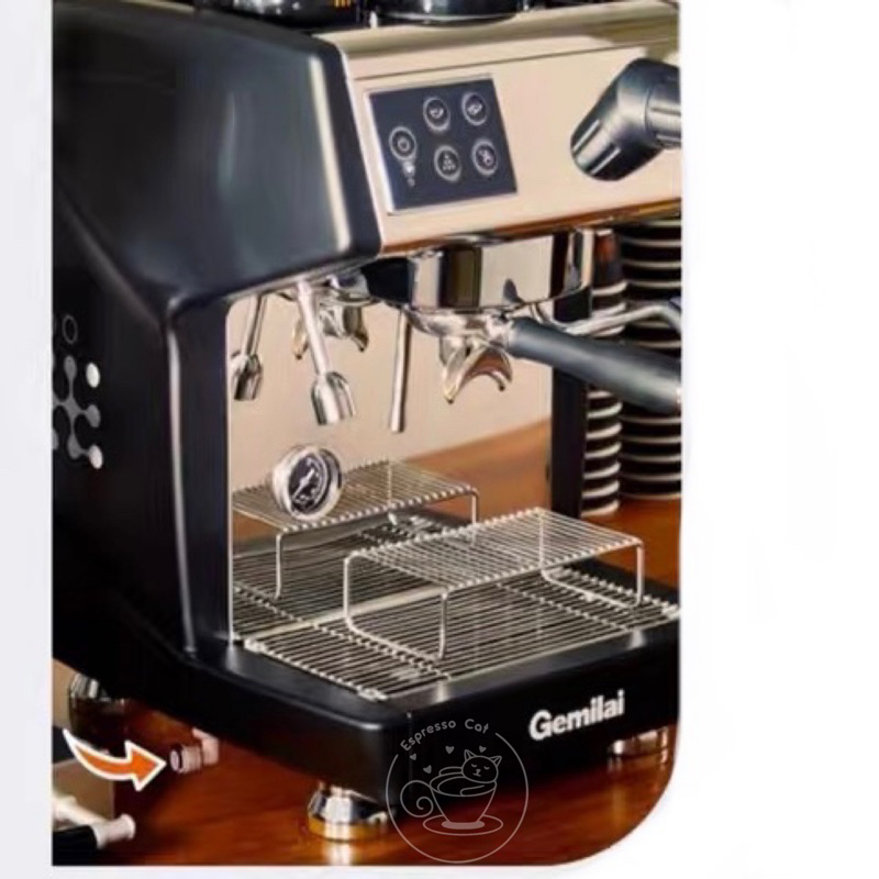 (Ready Stock)Gemilai CRM3200D semi-automatic coffee machine espresso ...