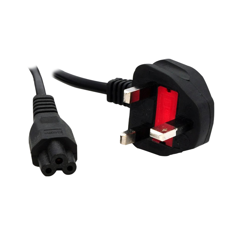 13A Fuse UK Power Cord 3 Pin (Small) - Desktop/Monitor/Adapter/Printer ...