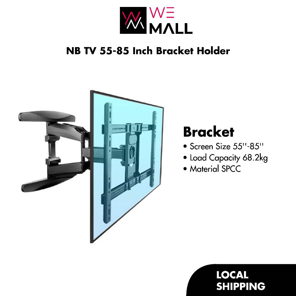 NB TV Bracket 55-85 Inch Rotating Telescopic Wall Mount Tilt TV Wall ...