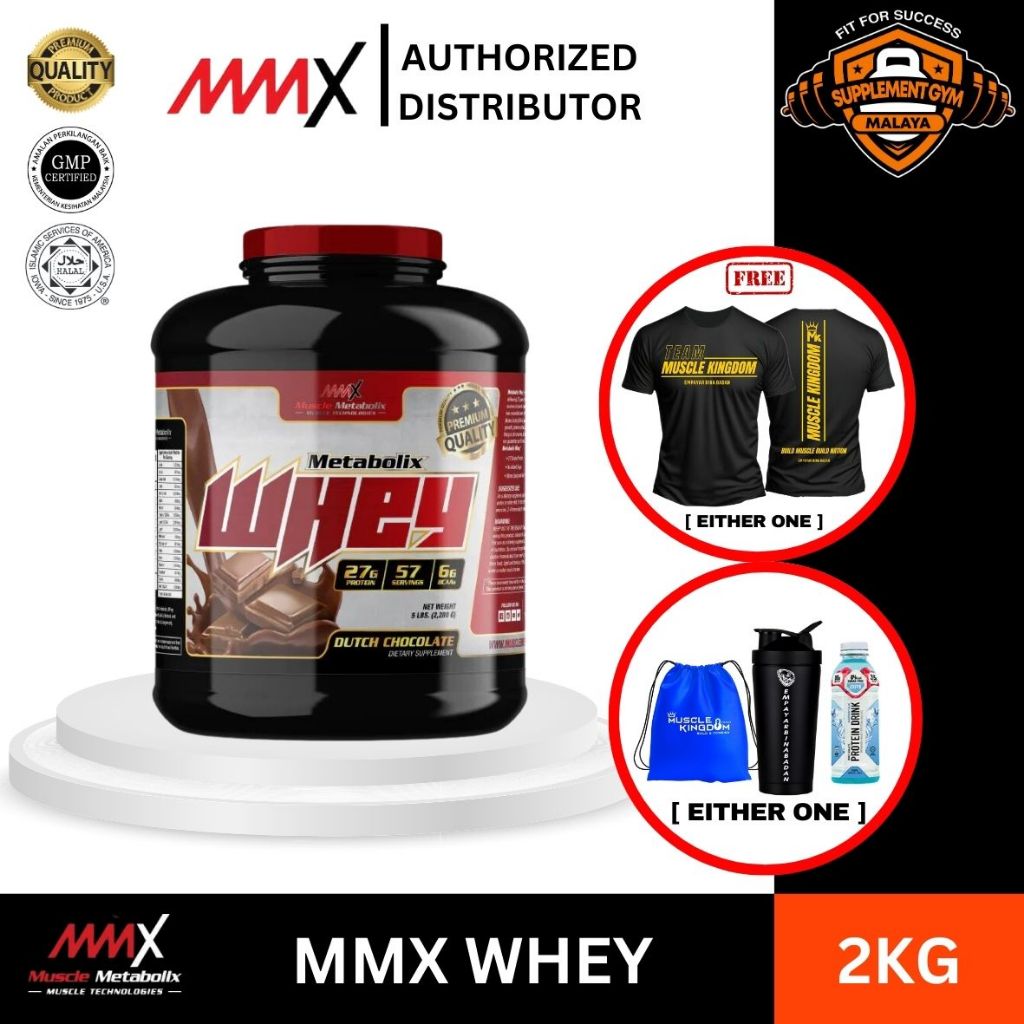 Original MMX Whey Protein 4LB {{ 50 Serving}} Free Tshirt MMX / Shaker ...