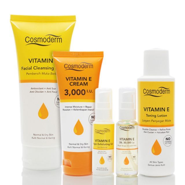 COSMODERM VITAMIN E SERIES SKIN CARE | Shopee Malaysia