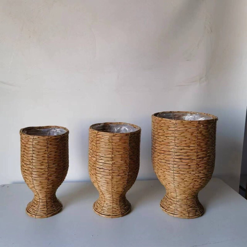 Pasu pokok bunga rottan/pasu pokok palsu/pasu bunga/bakul bunga/bakul ...