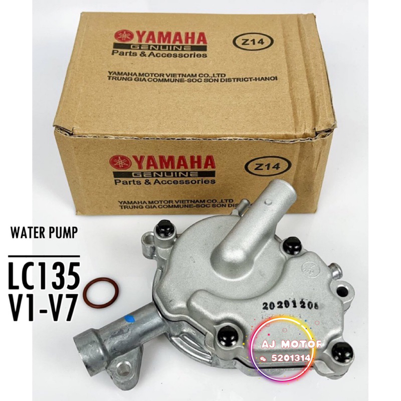 YAMAHA LC135 LC V1-V7 WATER PUMP ASSY / GASKET & OIL SEAL V2 V3 V4 V5 ...