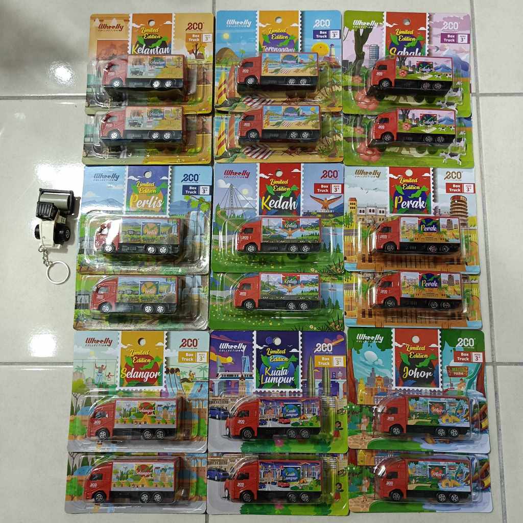 Lorry Eco Shop Negeri Limited Edition Hari Malaysia ( Box Truck ...