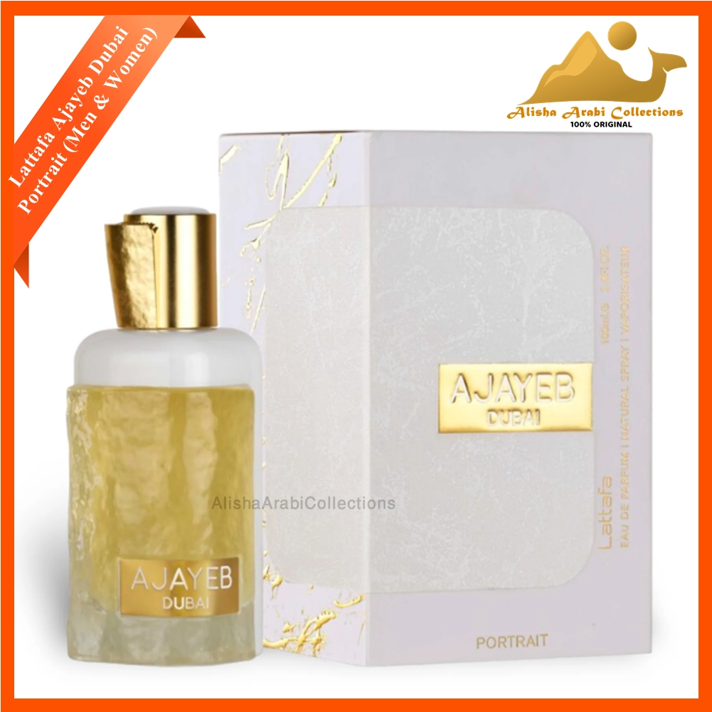 💯% Original Lattafa Ajayeb Dubai Portrait EDP 100ml Perfume for Men ...