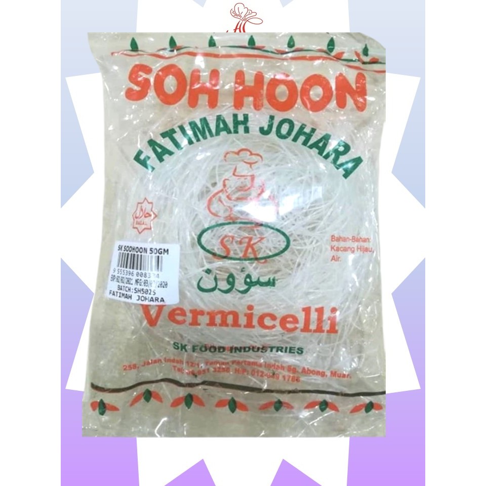 SK Soh Hoon Vermicelli 50G Glass Noodles | Shopee Malaysia