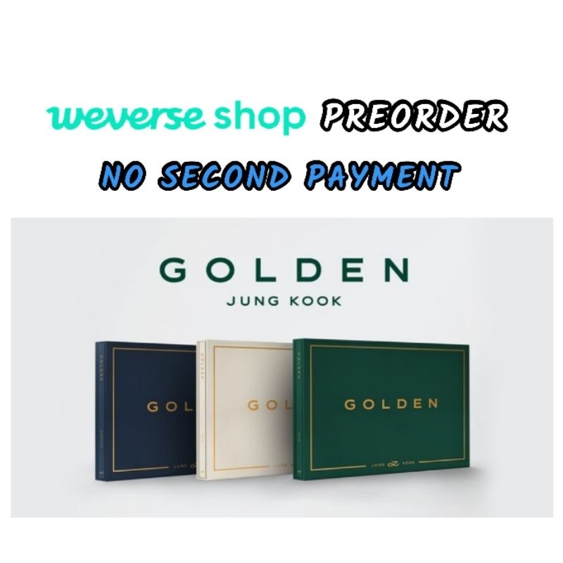 JUNG KOOK'S SOLO ALBUM [GOLDEN] #BTS #JUNGKOOK #JK #WEVERSE SHOP ...