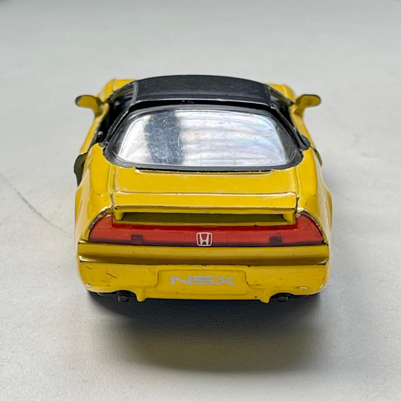Honda NSX 1:36 Scale Model yellow Spoon Used Second not Kyosho tomica ...