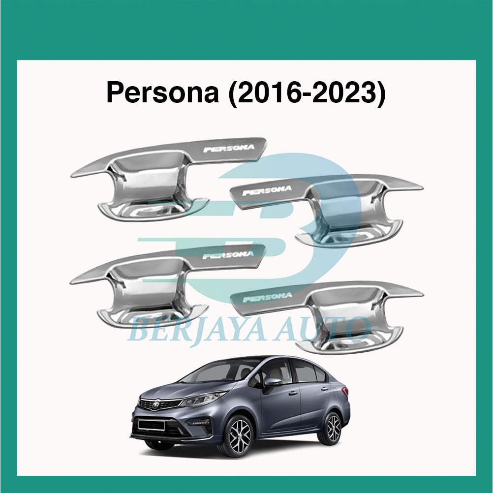 Proton Persona Gen2 Iriz Krom Karbon Penutup Pemegang Pintu Luar Kereta ...