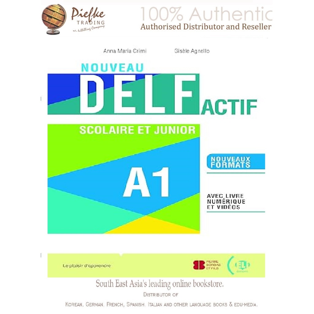 DELF Actif Scolaire et Junior A1, A2, B1 :BOOK, Audio-Audio ...