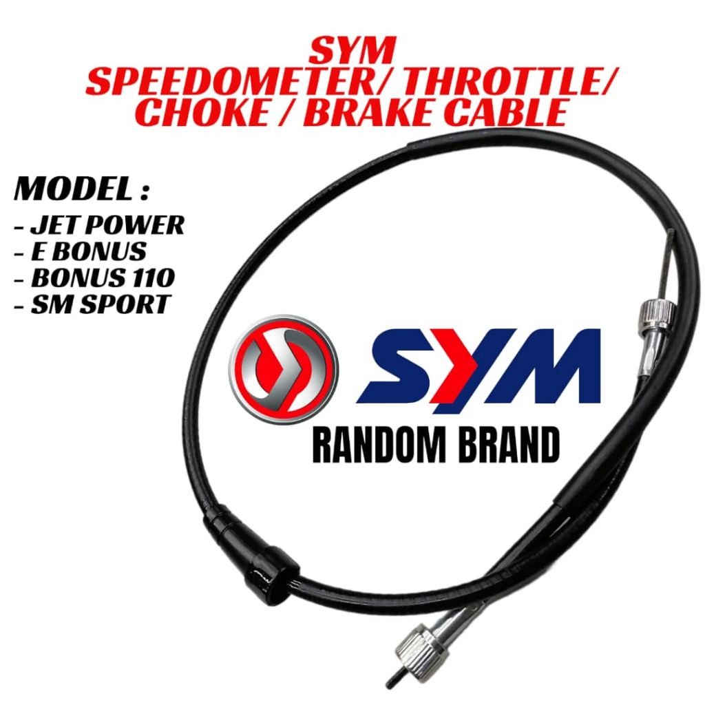 SYM JET POWER BONUS 110 EBONUS E BONUS SM SPORT Speedometer Cable ...