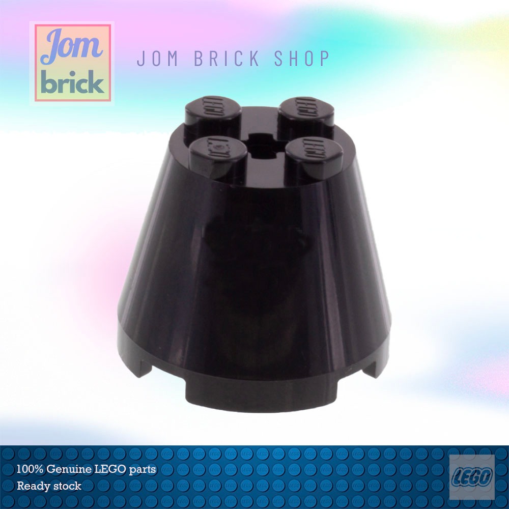 Original LEGO Parts (Bricks Modified) 6233 – ﻿Cone 3x3x2 with Axle Hole ...