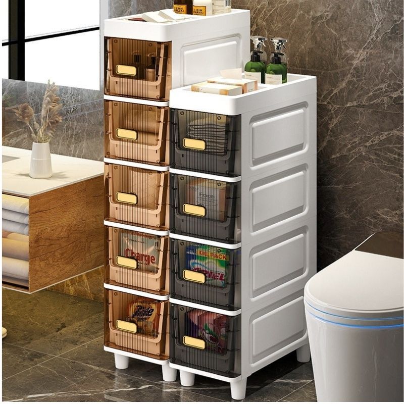 Multipurpose Transparent Waterproof Drawer Design Bathroom Storage ...