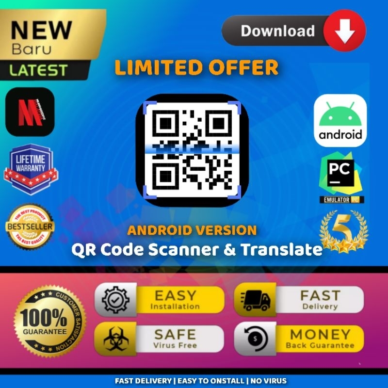 Murah365Days out QR Code Scanner & Translate - Pro Unlock | Latest ...