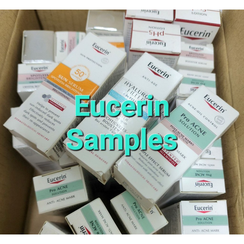 Eucerin Samples Sunserum, Serum, Booster,Filler | Shopee Malaysia