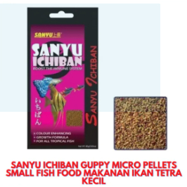 SANYU Ichiban Boost The Immune System Premium Fish Food 80g | Shopee ...