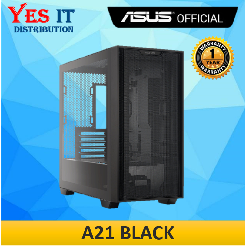 Asus PRIME AP201 Micro ATX Case Mesh / A21 Mesh m-ATX Casing (Black ...