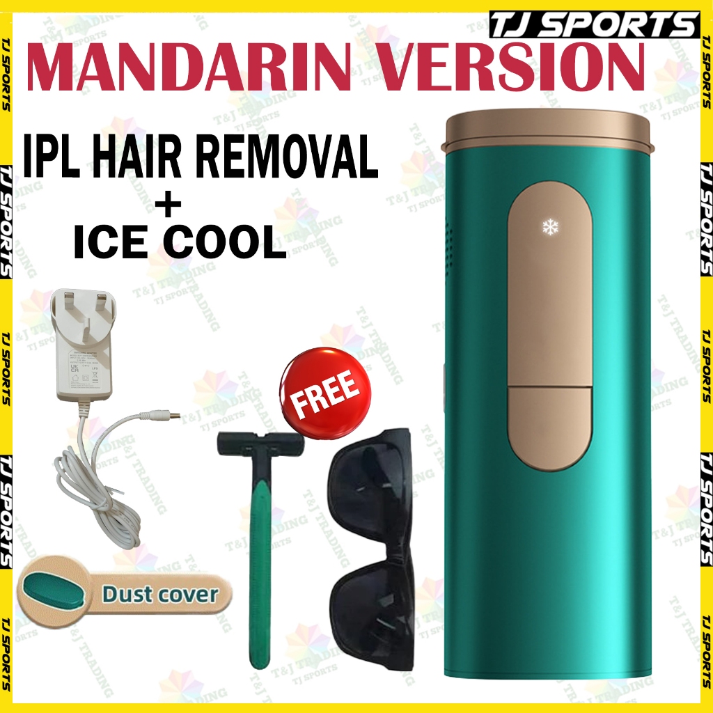 Ice Cold IPL Hair Removal Machine Freezing Point Laser Epilation ...