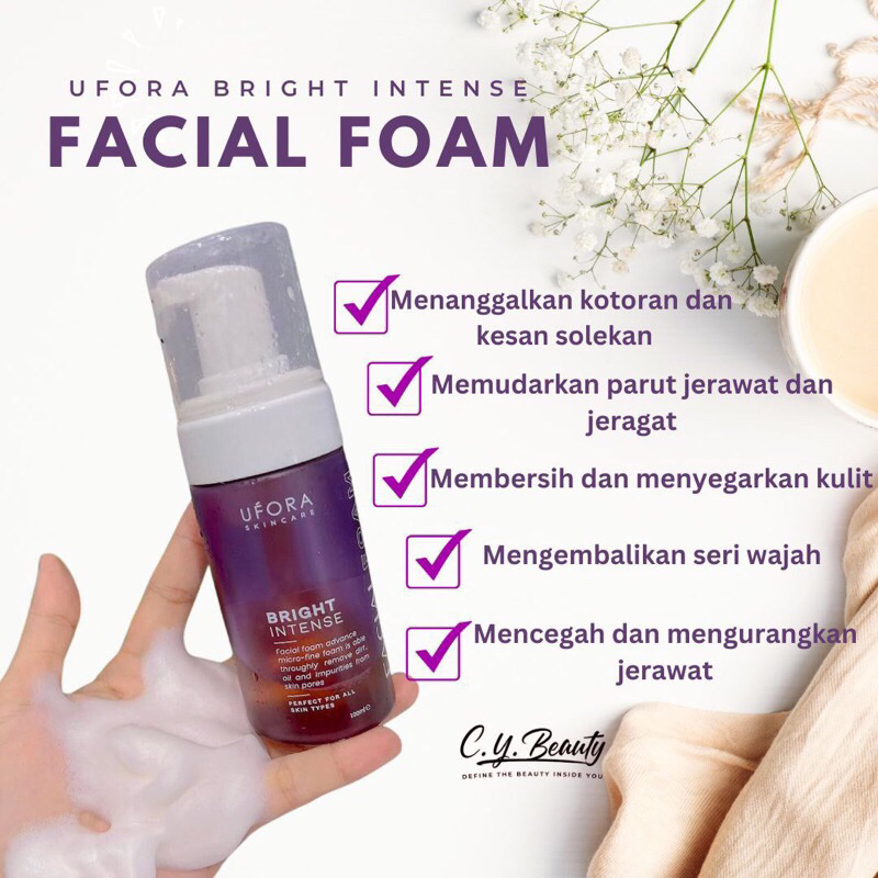 (ORIGINAL HQ) UFORA Skincare FACIAL FOAM | Shopee Malaysia