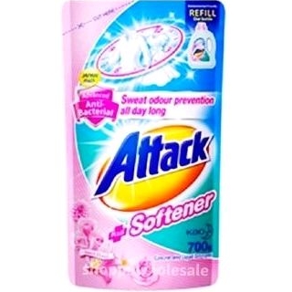 Attack liquid laundry detergent softener refill pack 700g | Shopee Malaysia