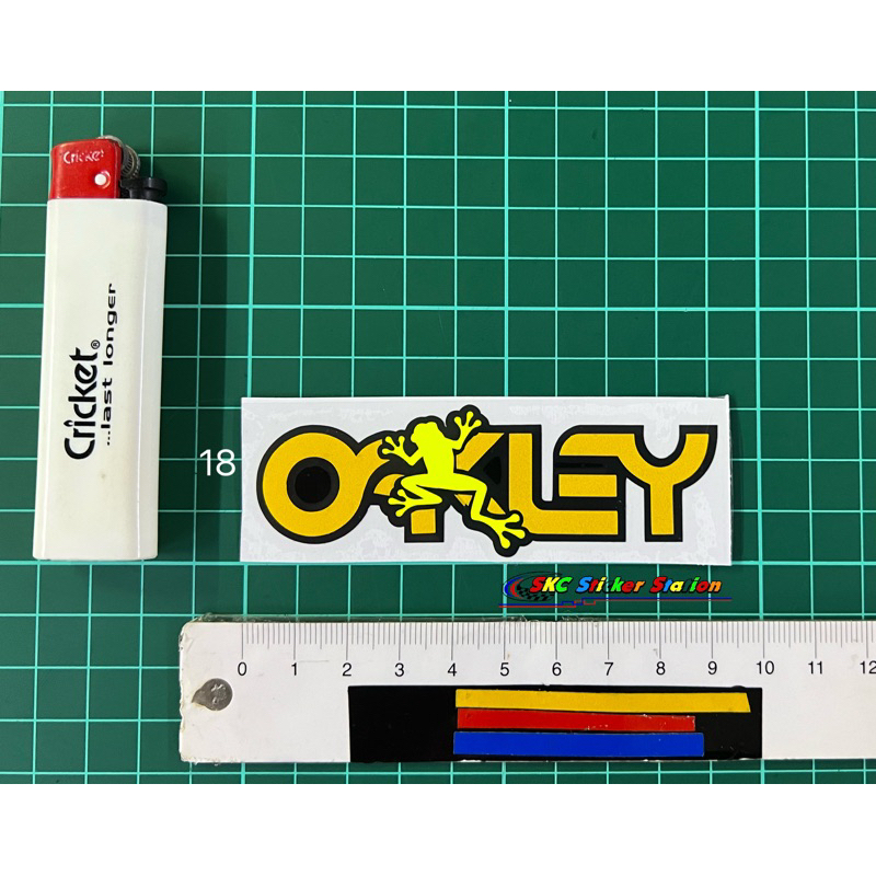 Sticker 0akley / O / 0akley / O@kley Logo Sticker Printing & Cutting ...