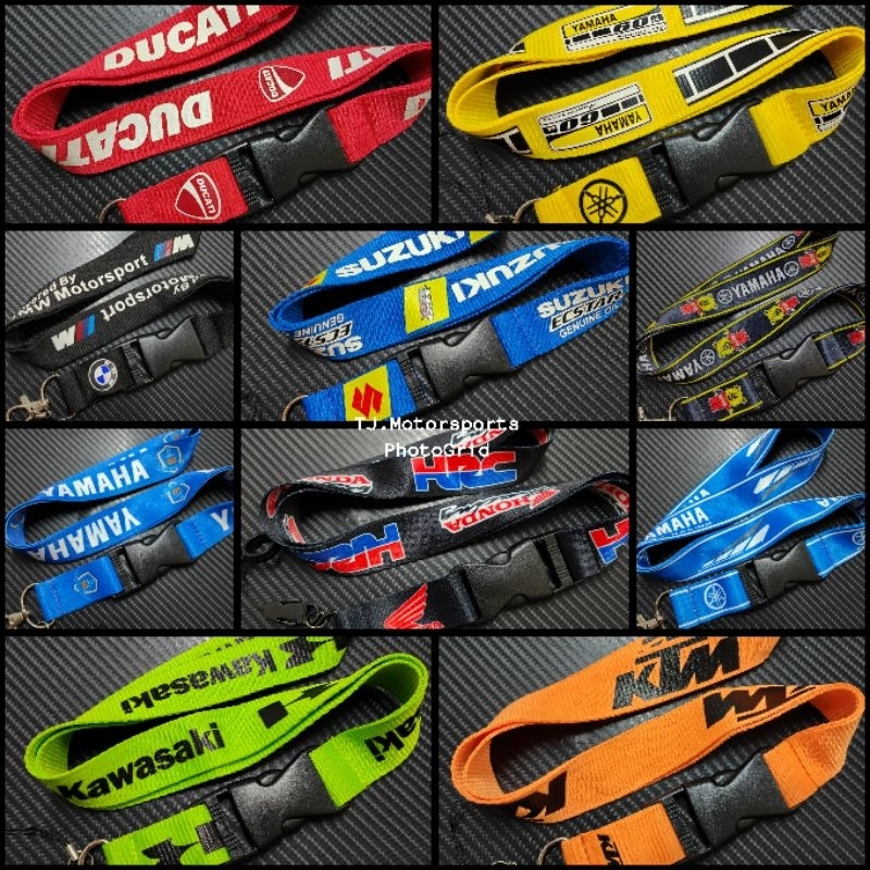 High Grade Quality Lanyard Ducati Suzuki Kawasaki KTM BMW Honda HRC ...