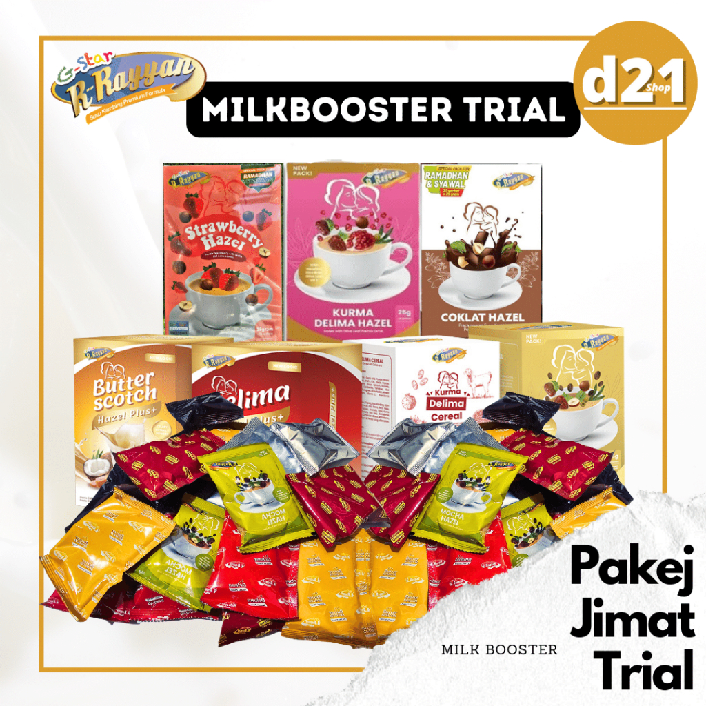 [ORIGINAL HQ] Trial Pack R Rayyan Milk Booster Ibu Hamil Ibu Menyusu ...