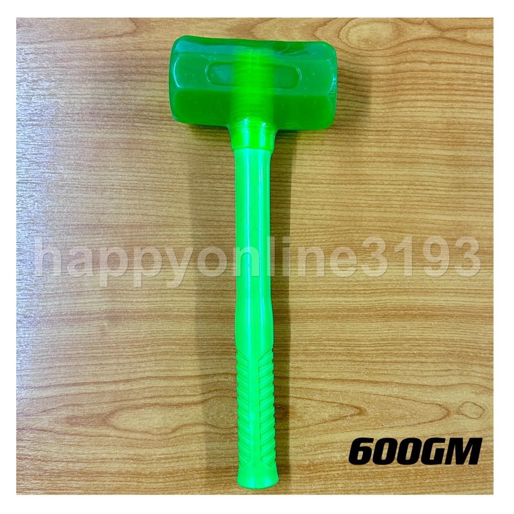 350GM / 450GM / 600GM TRANSPARENT RUBBER MALLET DUAL FACE TILE FLOOR ...