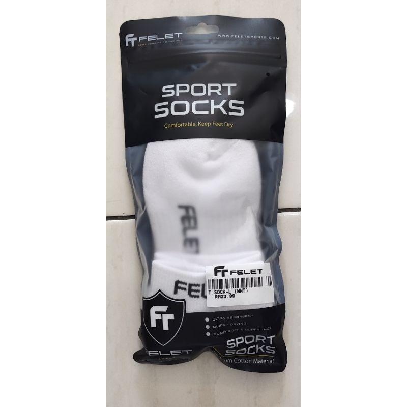 FELET/Tournament Socks/Low - 📢📢 BUY 4 FREE 1📢📢 | Shopee Malaysia