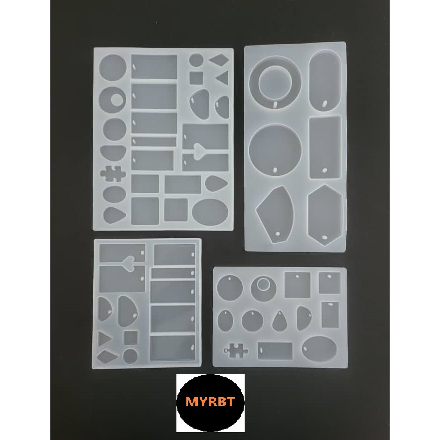 SILICONE MOULD ACUAN SILIKON SET A (A1/A2/A3/A4) (SIAP LUBANG ...