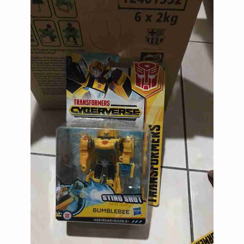 Hasbro NEW Transformers Cyberverse Sting Shot Bumblebee | Shopee Malaysia