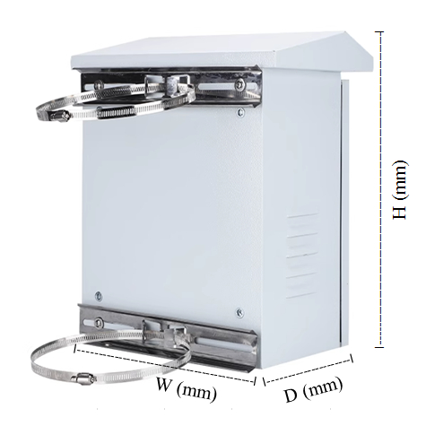 IP65 Weatherproof enclosure pole mount box distribution box panel ...