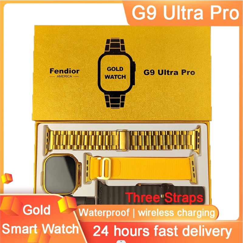 G9 Ultra Pro Ultra Smart Watch Unisex Ip68 GPS Positioning Waterproof 3 ...